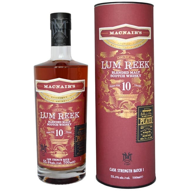 SAMPLE - Lum Reek 10 Years MacNairs Blended Malt Scotch Whisky ...